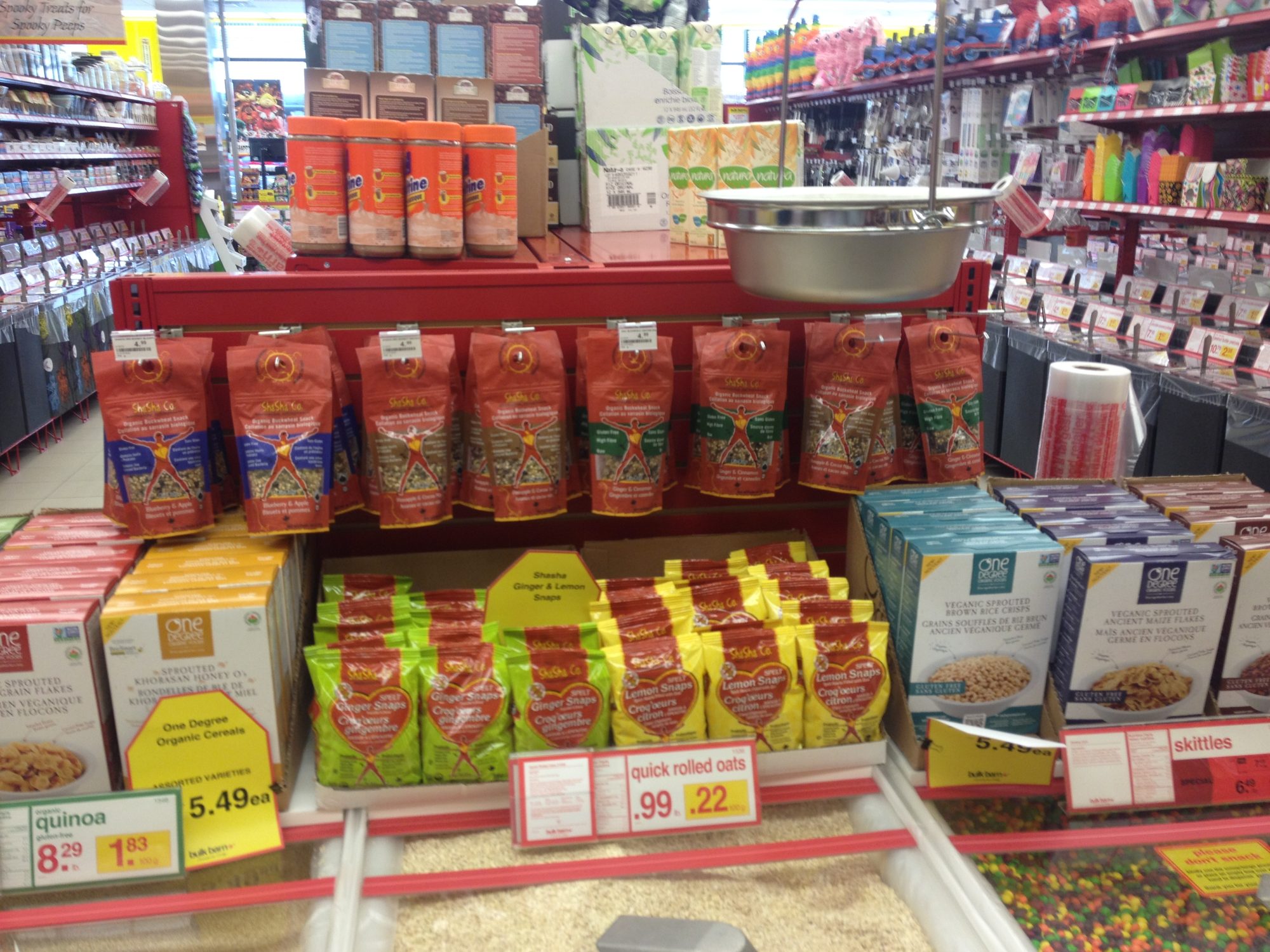 Find Us in Bulk Barn Stores - ShaSha Bread Co.
